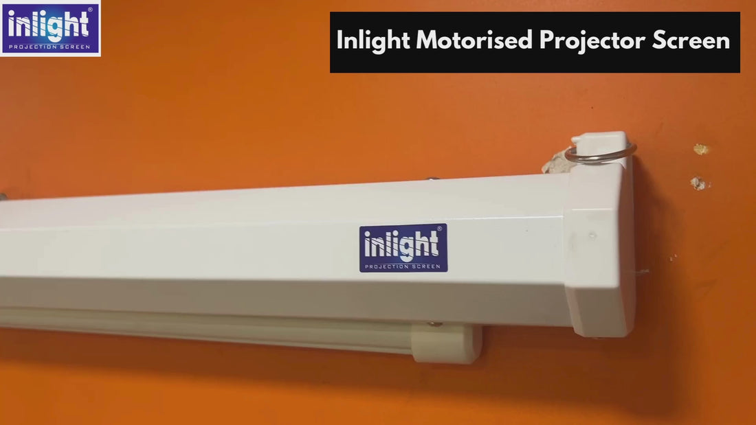 Inlight Motorised Projector Screen (16:9 Format) - For Home Use ...